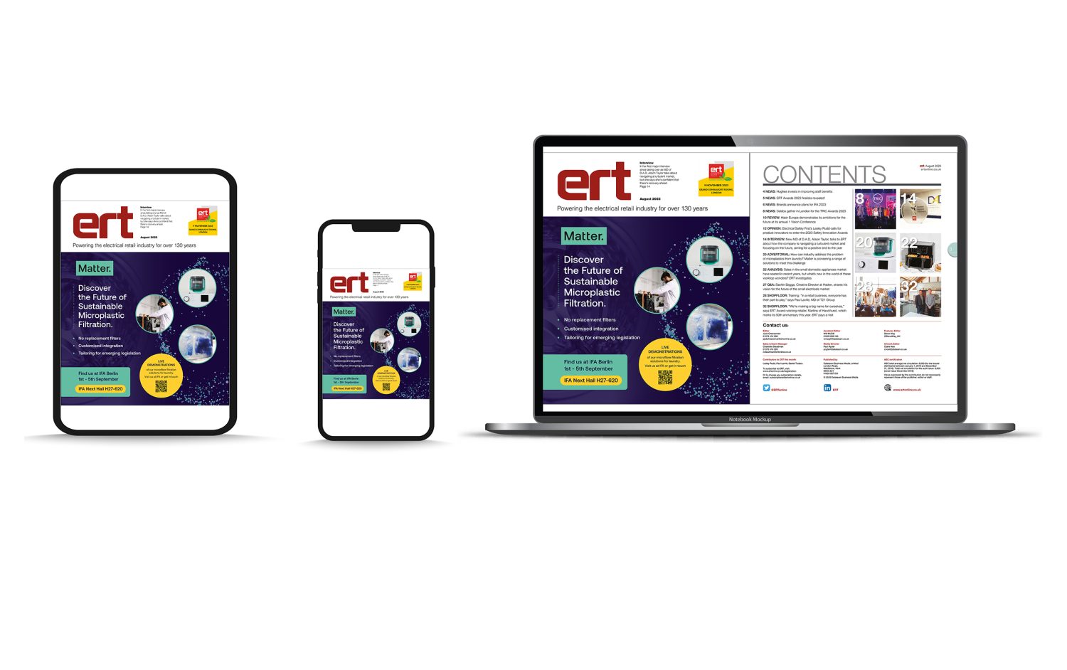 The August edition of ERT is out now! - ERT