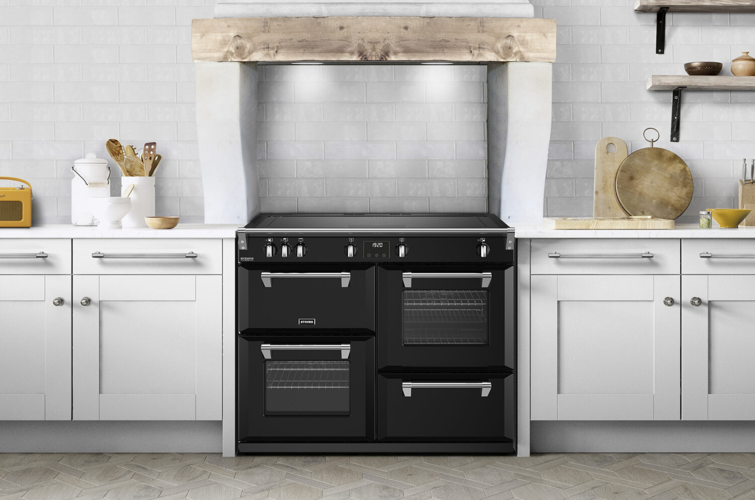 New range cookers from Stoves with zoneless induction technology - ERT