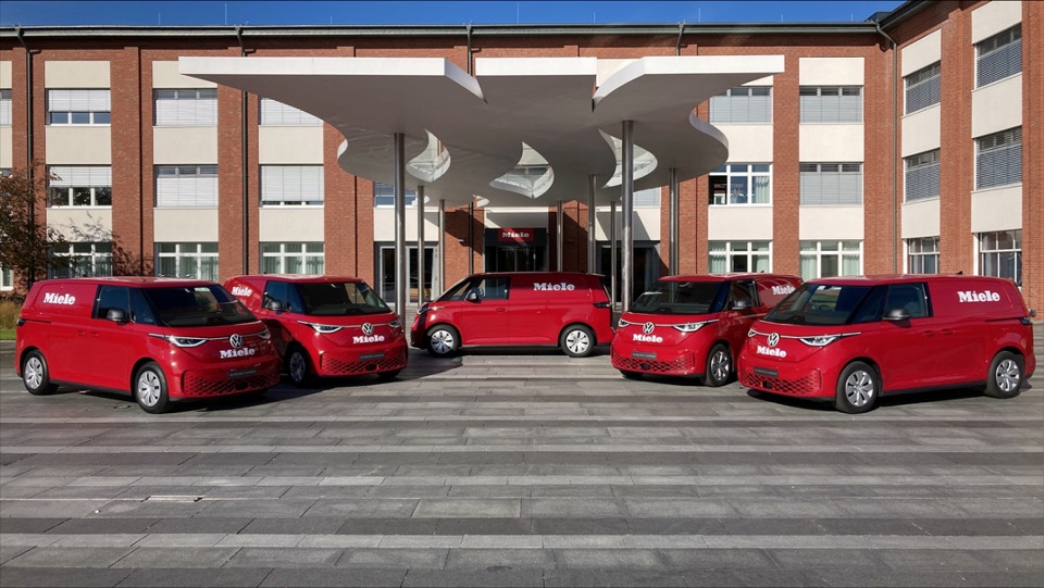 Miele upholds its sustainability pledge with all-electric fleet - ERT